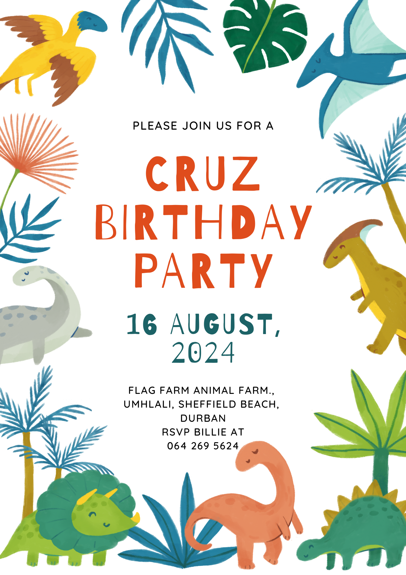 Digital Party Invitation – Pretty Chic Custom Creations
