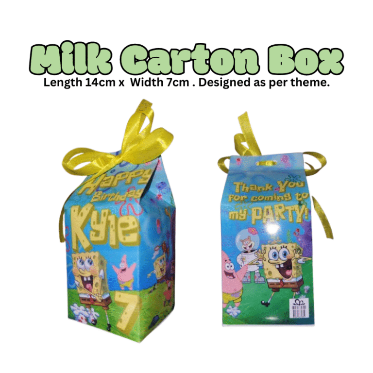 Milk Carton Boxes – Pretty Chic Custom Creations