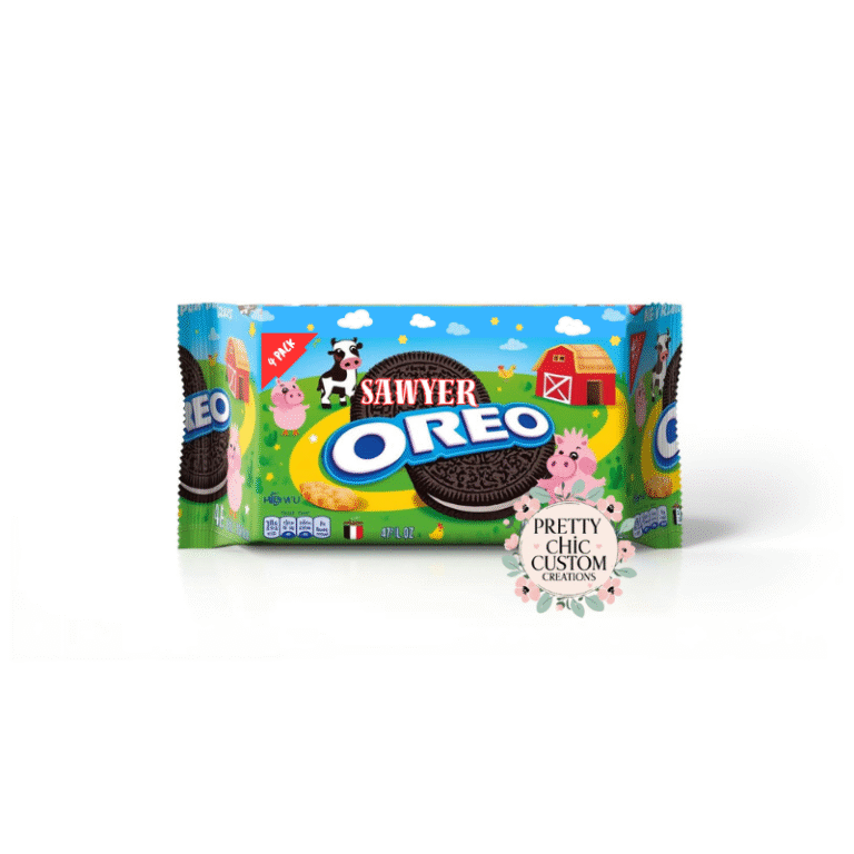 Custom Wrapped Oreo Biscuits – Pretty Chic Custom Creations